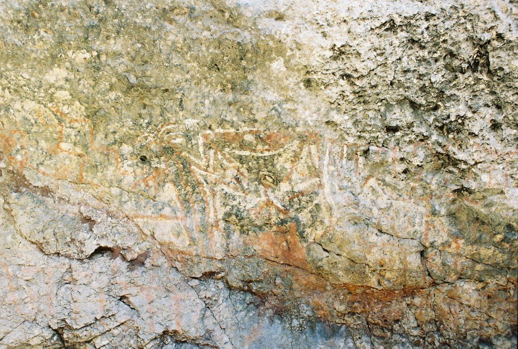 ventana-cave-20080304-009-rock-art-pictographs - Old Pueblo Archaeology ...